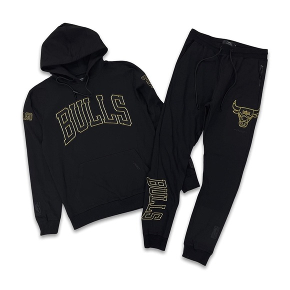 Pro Standard | Shirts | Pro Standard Black Gold Jogging Sets | Poshmark